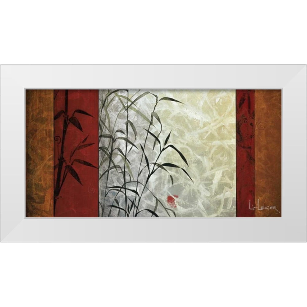 Li-Leger, Don 24x14 White Modern Wood Framed Museum Art Print Titled ...