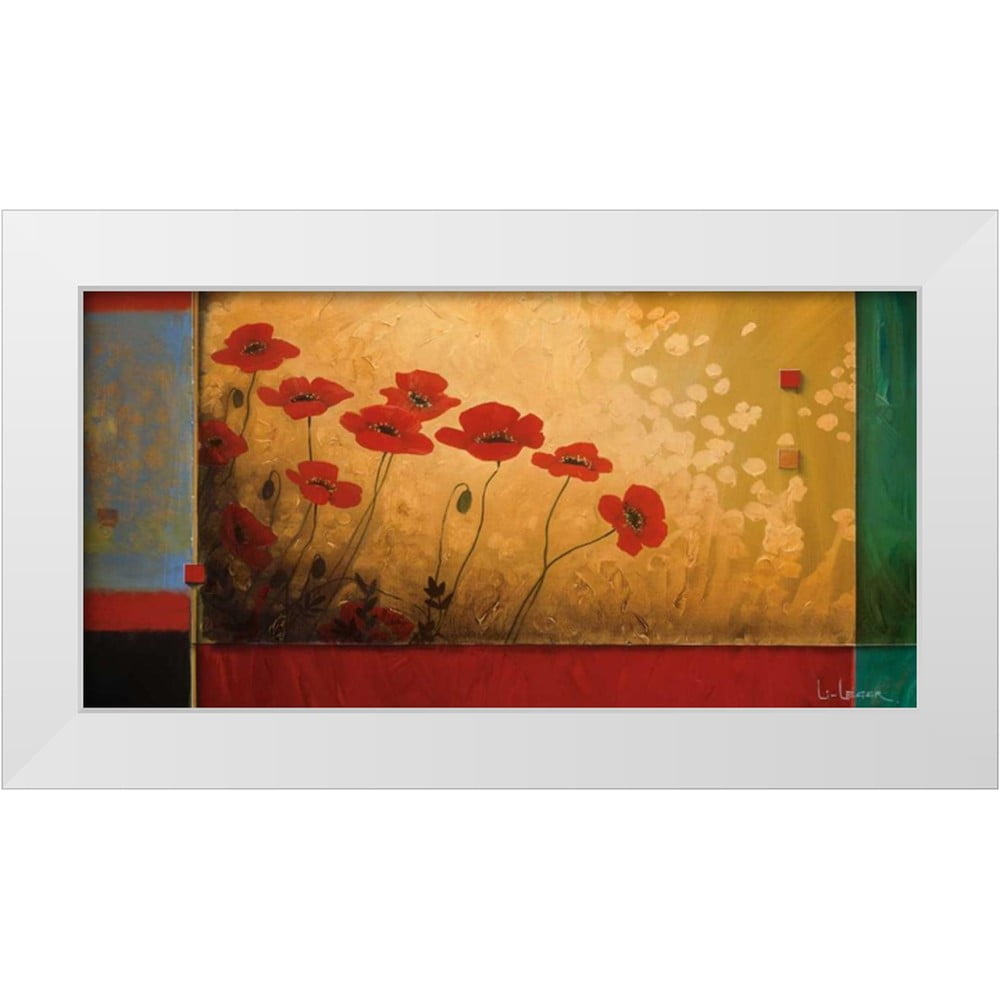 Li-Leger, Don 24x14 White Modern Wood Framed Museum Art Print Titled ...