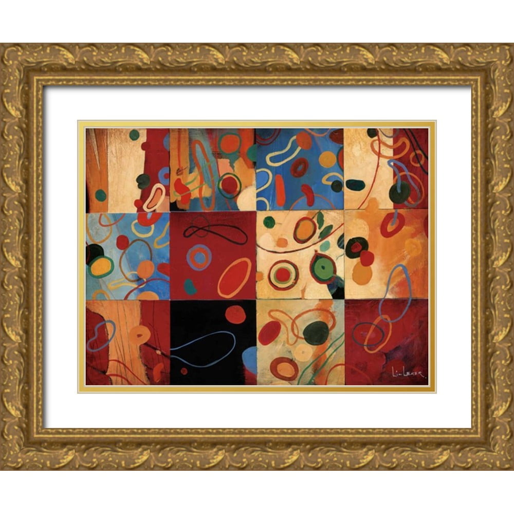 Li-Leger, Don 24x19 Gold Ornate Wood Framed with Double Matting Museum ...