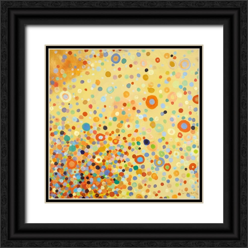 Li-Leger, Don 26x26 Black Ornate Wood Framed with Double Matting Museum ...