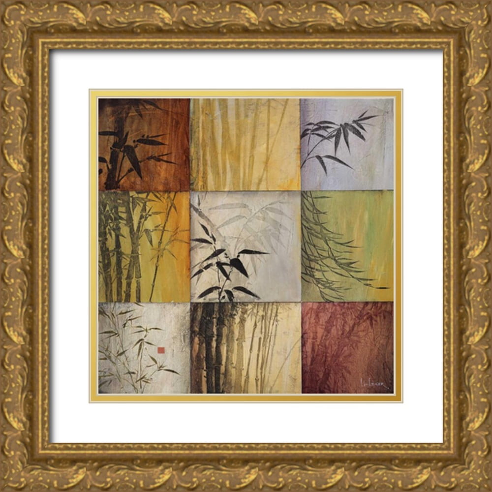 Li-Leger, Don 26x26 Gold Ornate Wood Framed with Double Matting Museum ...