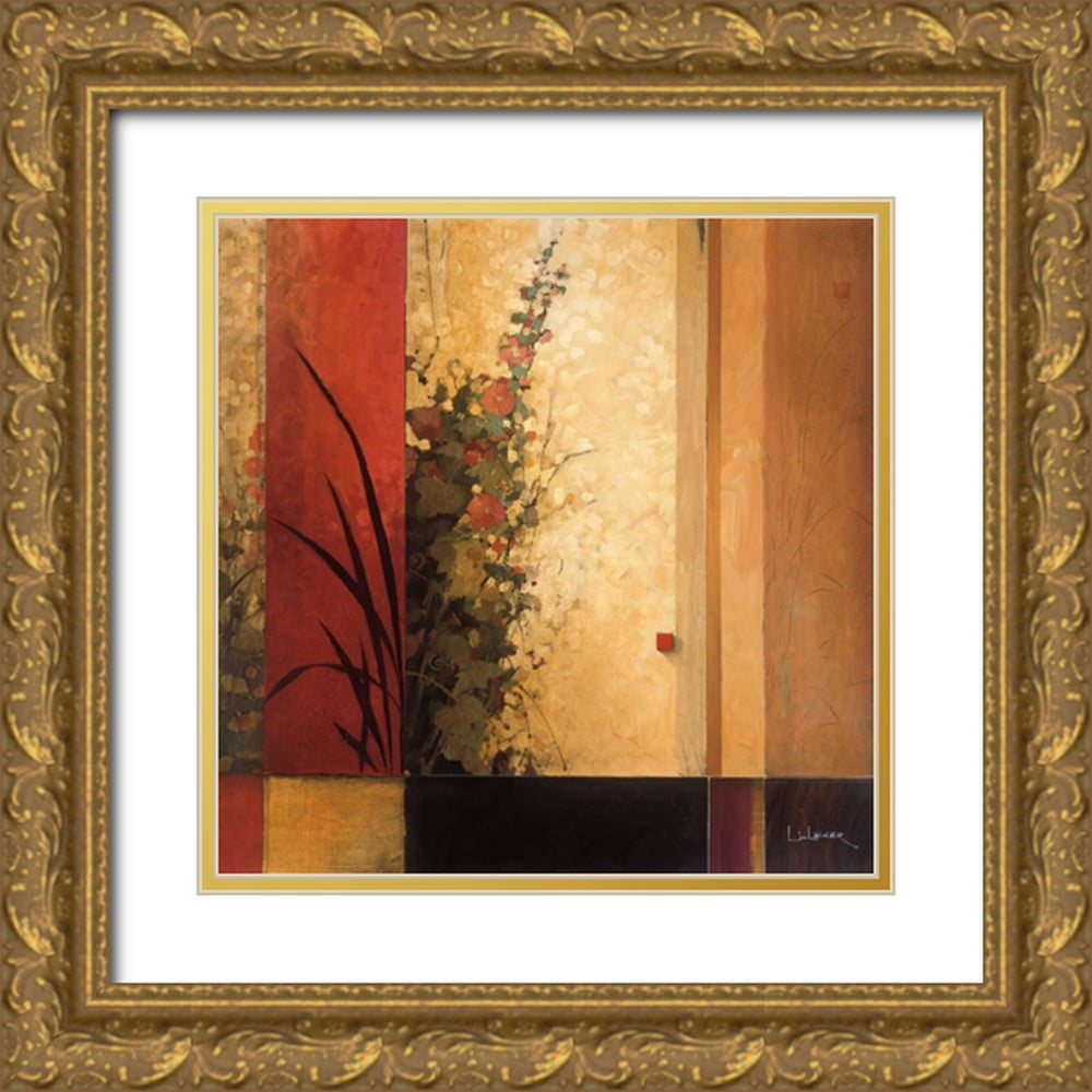 Li-Leger, Don 26x26 Gold Ornate Wood Framed with Double Matting Museum ...