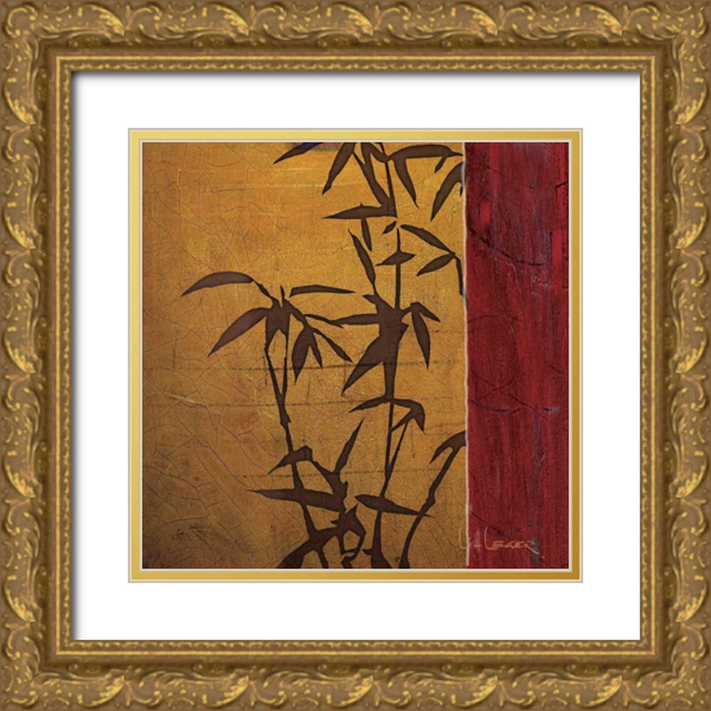 Li-Leger, Don 26x26 Gold Ornate Wood Framed with Double Matting Museum ...