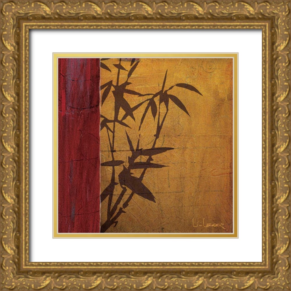 Li-Leger, Don 26x26 Gold Ornate Wood Framed with Double Matting Museum ...