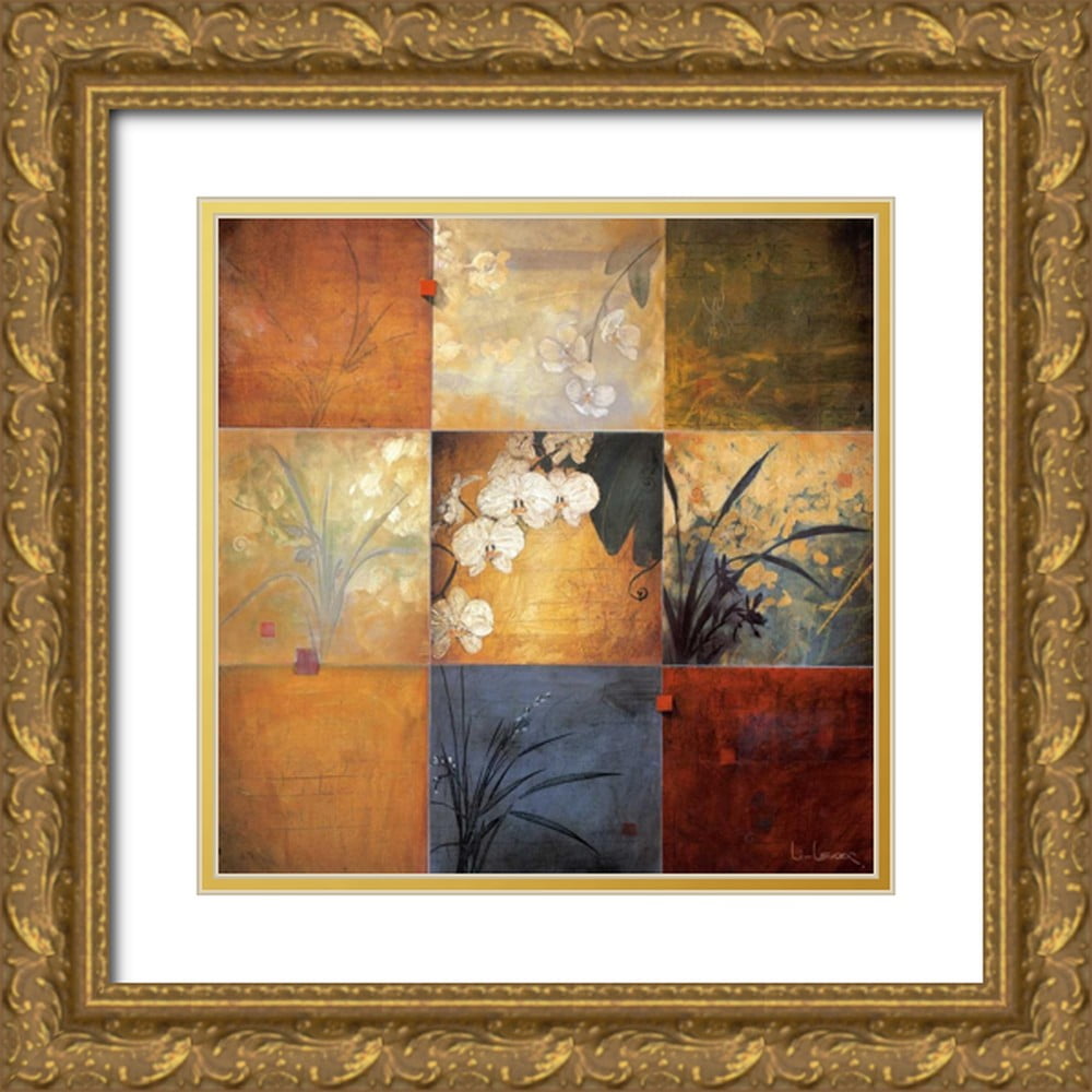 Li-Leger, Don 26x26 Gold Ornate Wood Framed with Double Matting Museum ...
