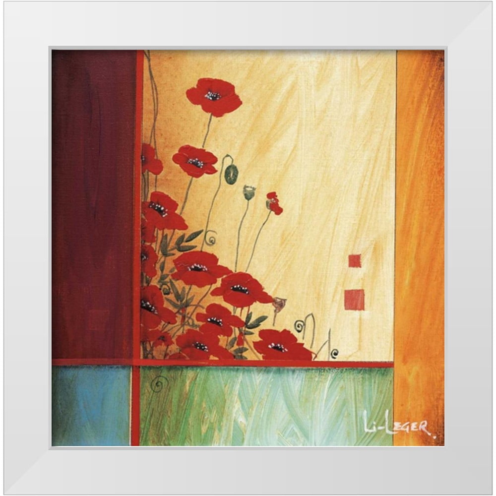 Li-Leger, Don 26x26 White Modern Wood Framed Museum Art Print Titled ...