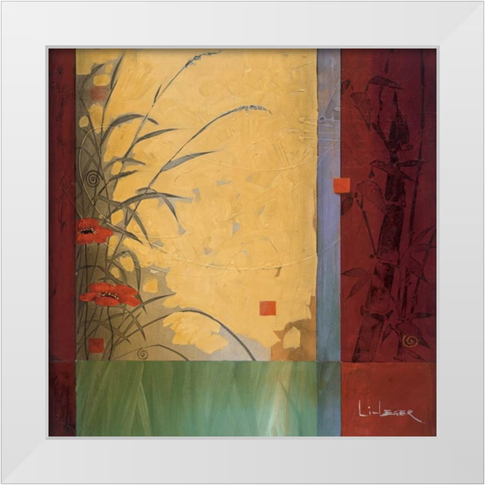 Li-Leger, Don 26x26 White Modern Wood Framed Museum Art Print Titled ...