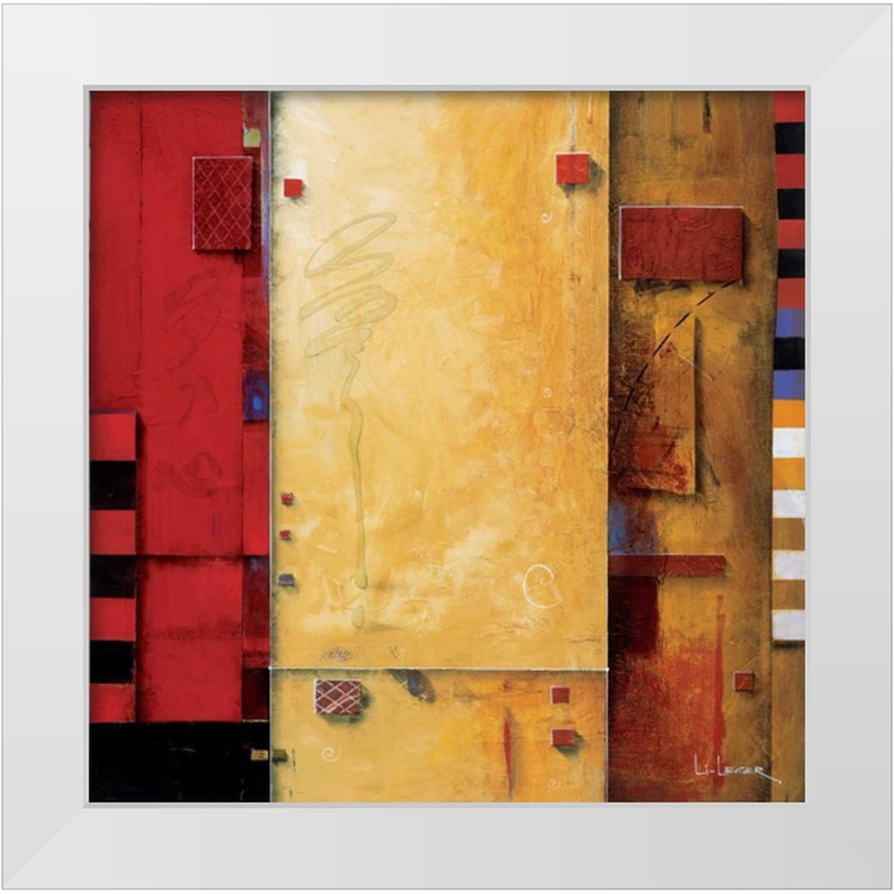 Li-Leger, Don 26x26 White Modern Wood Framed Museum Art Print Titled ...