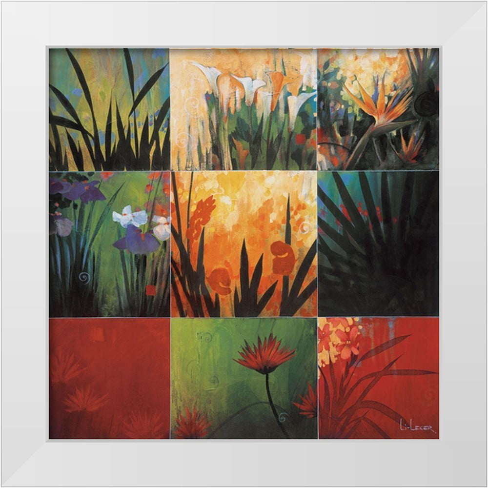 Li-Leger, Don 26x26 White Modern Wood Framed Museum Art Print Titled ...