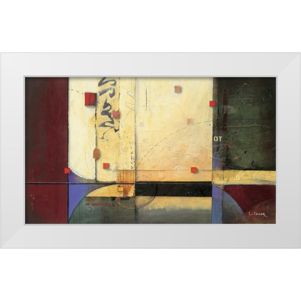 Li-Leger, Don 32x20 White Modern Wood Framed Museum Art Print Titled ...
