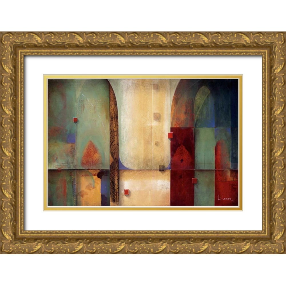 Li-Leger, Don 32x23 Gold Ornate Wood Framed with Double Matting Museum Art Print Titled ...