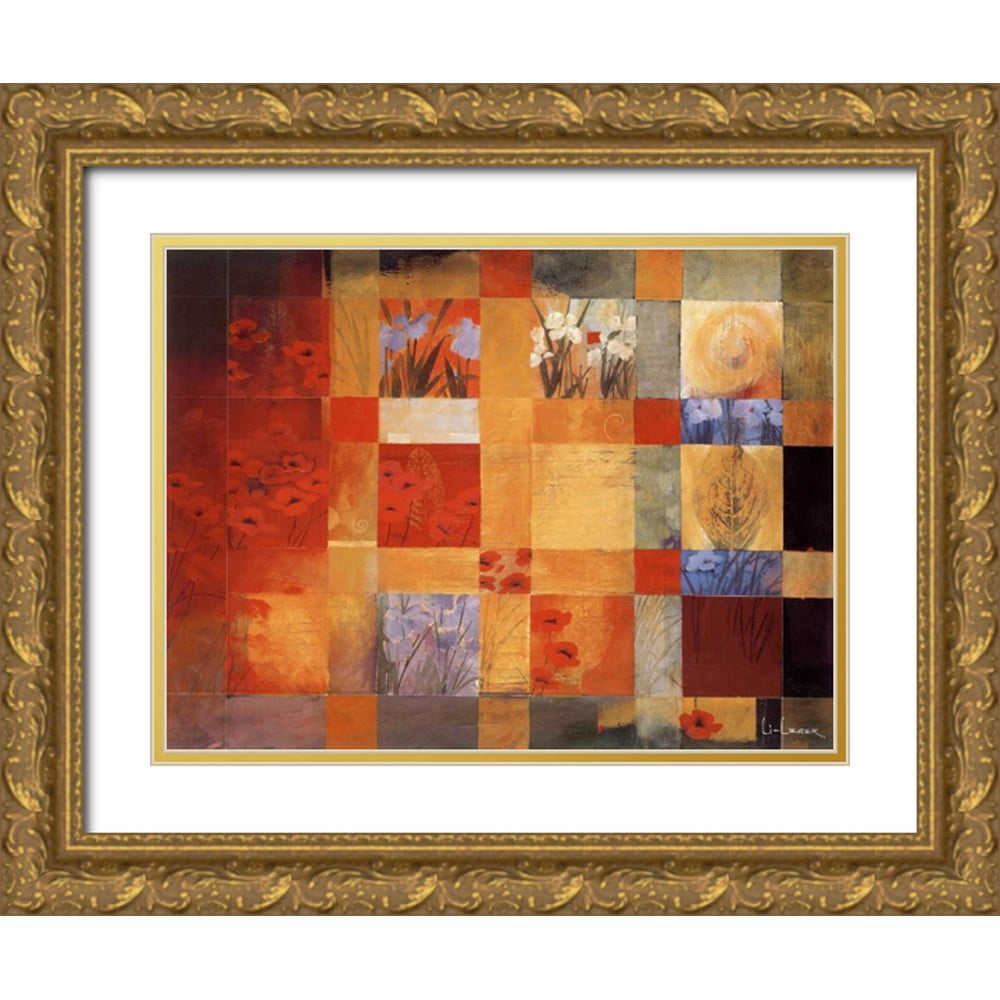 Li-Leger, Don 32x25 Gold Ornate Wood Framed with Double Matting Museum ...