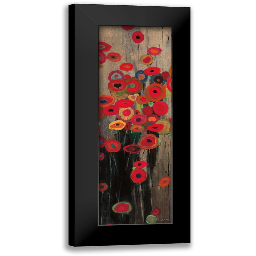 Li-Leger, Don 7x14 Black Modern Framed Museum Art Print Titled - Garden ...