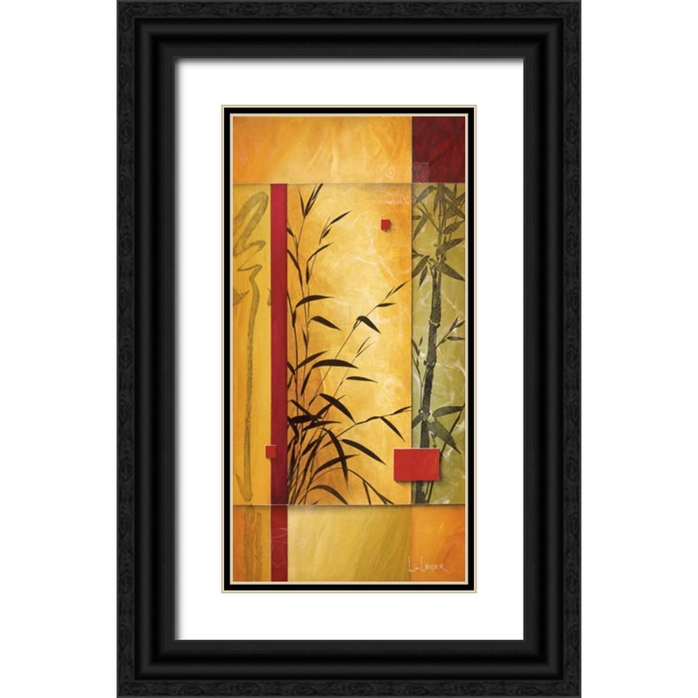Li-Leger, Don 9x14 Black Ornate Wood Framed with Double Matting Museum ...