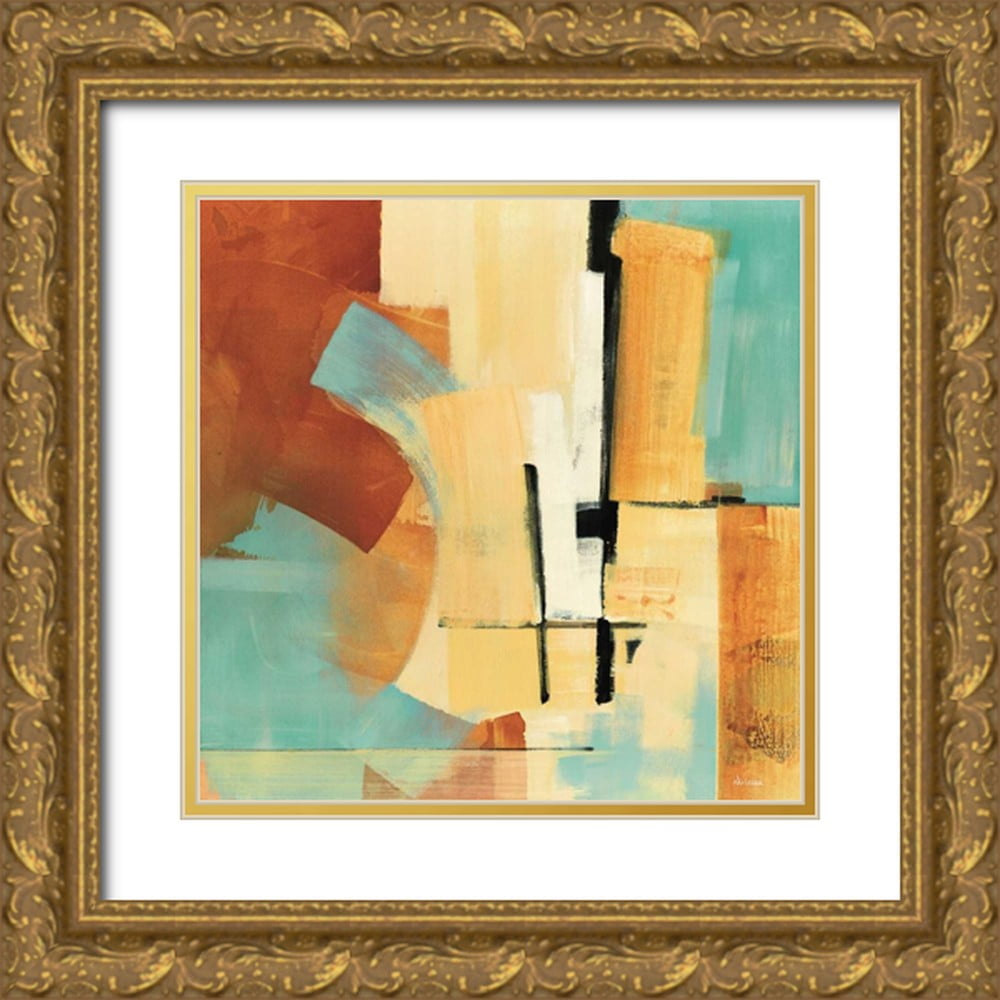 Li-Leger, Noah 26x26 Gold Ornate Wood Framed with Double Matting Museum ...