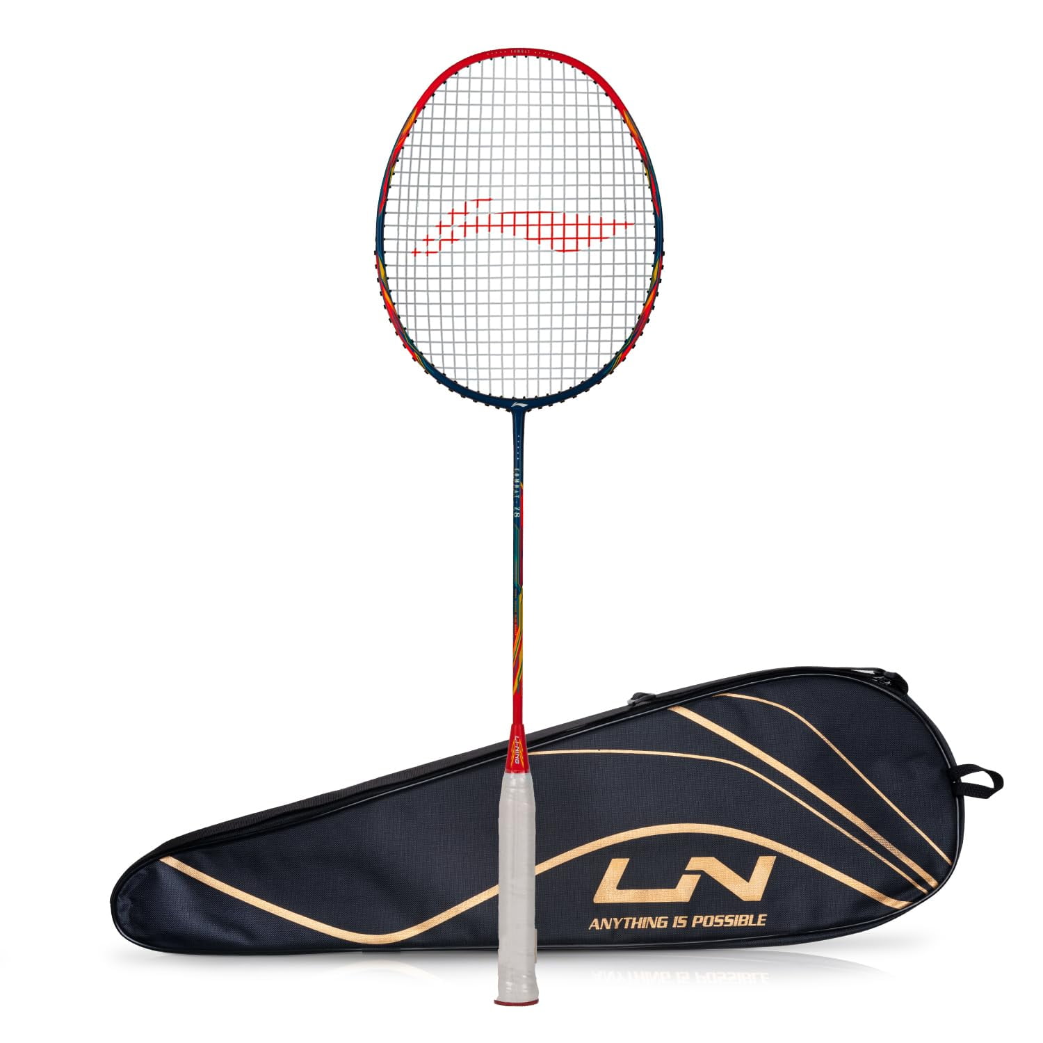 Li-Ning Combat Z8 Carbon Fibre Strung Badmiton Racket With Free Full ...