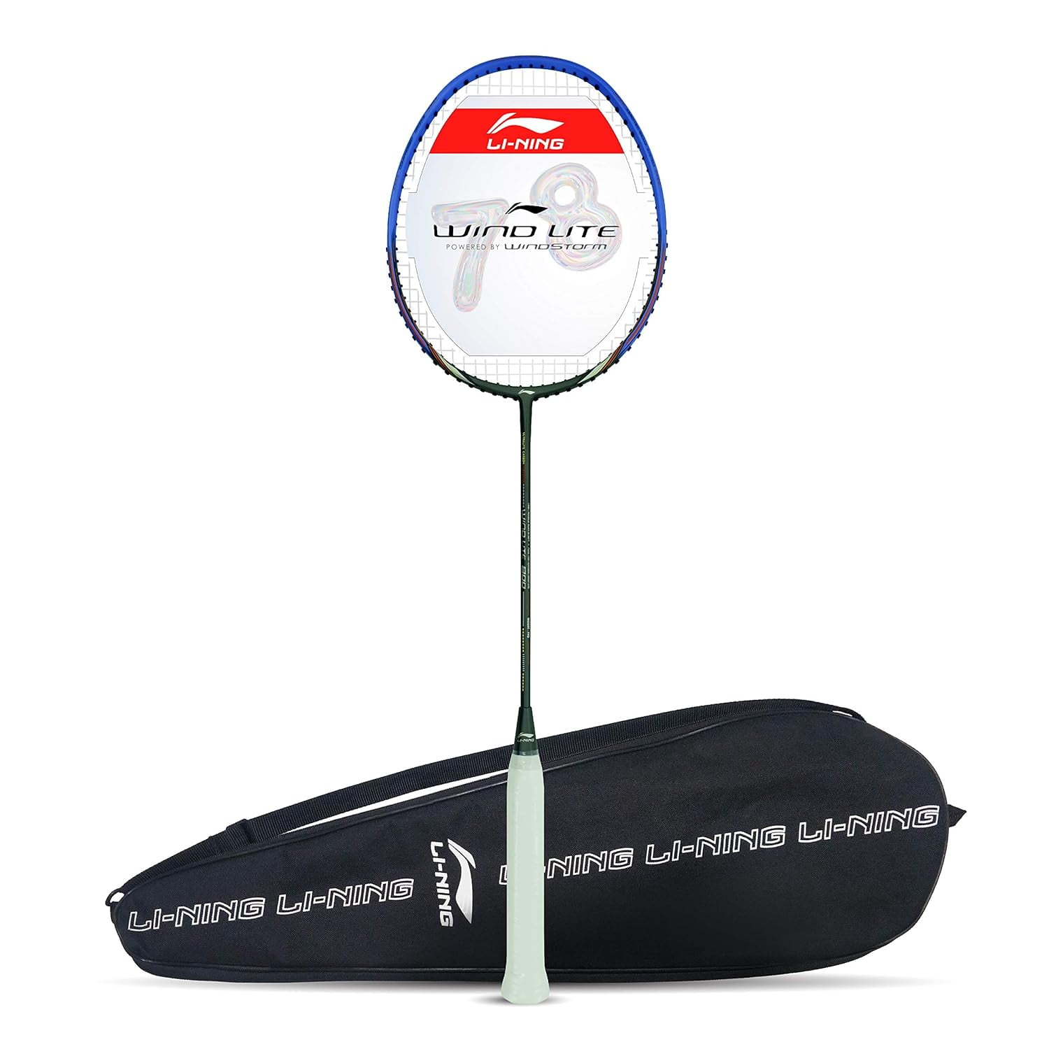 Li-Ning Wind Lite 800 Carbon Fiber Strung Badminton Racket With Full ...