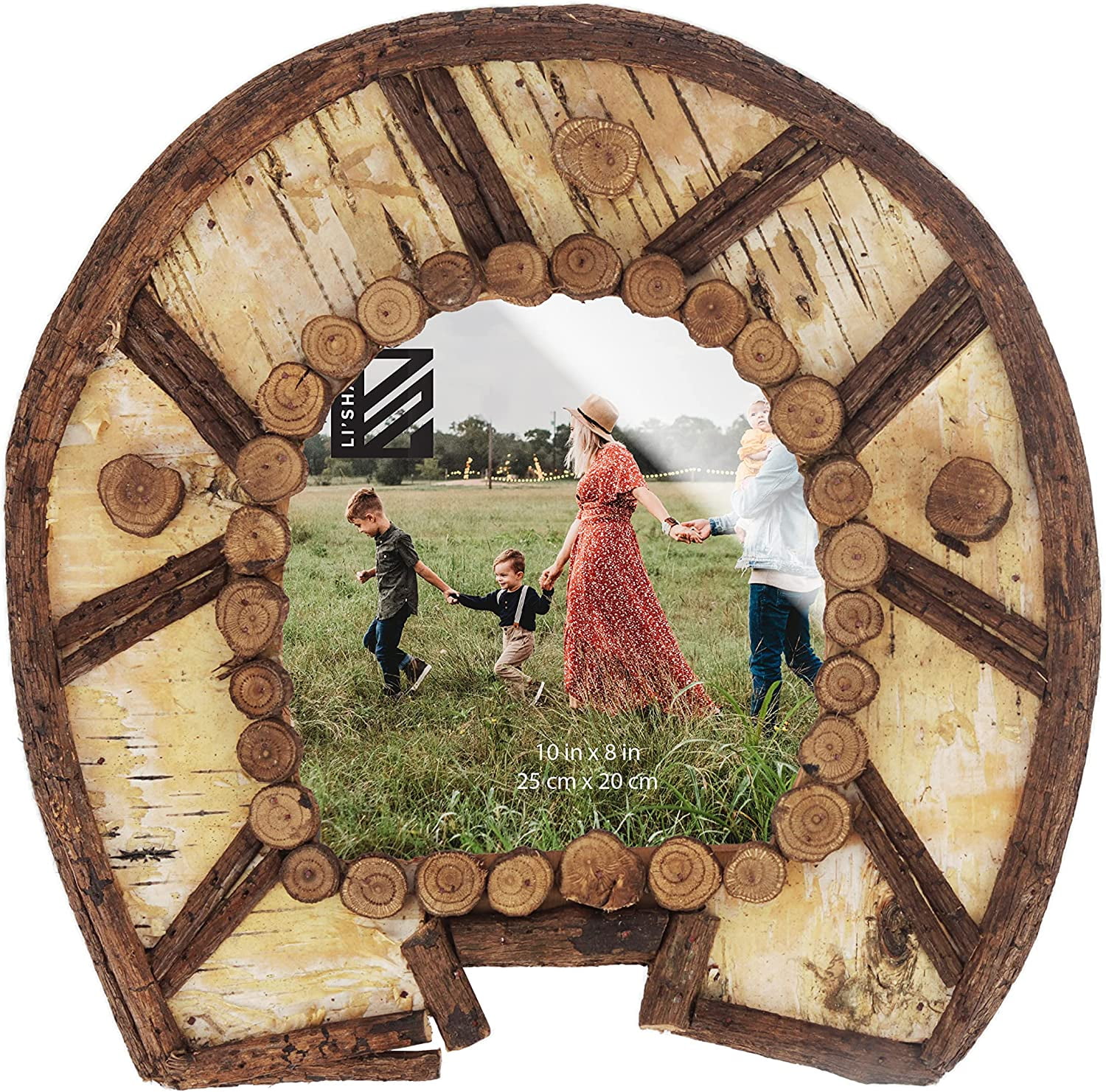 Li'Shay Picture Frame, Out West Horseshoe Frame for 5x5 Photos ...
