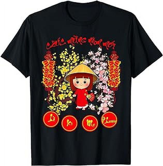 Li Xi Me Please Kid Girl Vietnamese Lunar New Year 2022 T-Shirt ...
