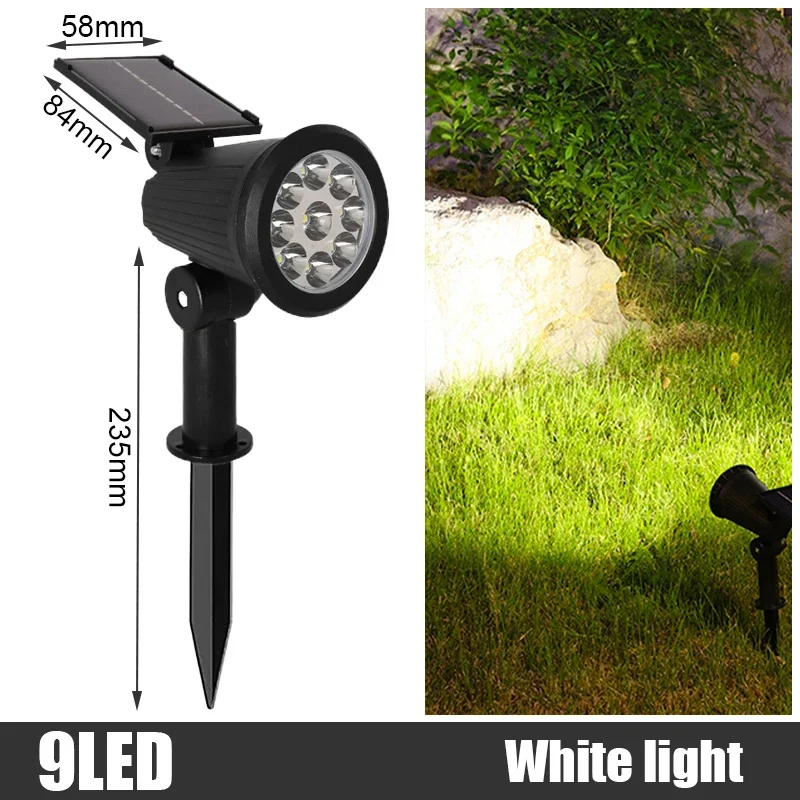 Li Xianchai 9/4 LED Solar LED Light Spotlights Outdoor IP65 Waterproof ...