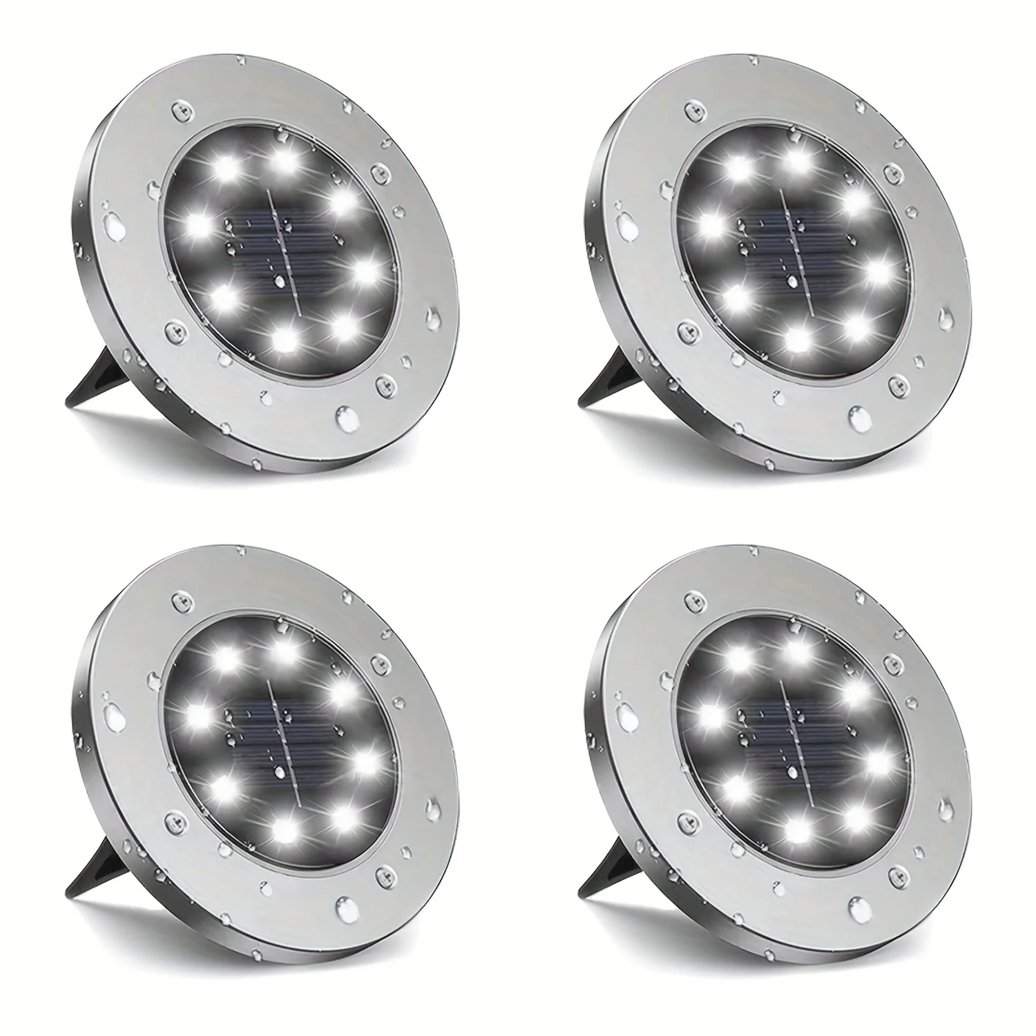 Li Xianchai IP68 LED Outdoor Solar Power Ground Light Solar Path Deck ...