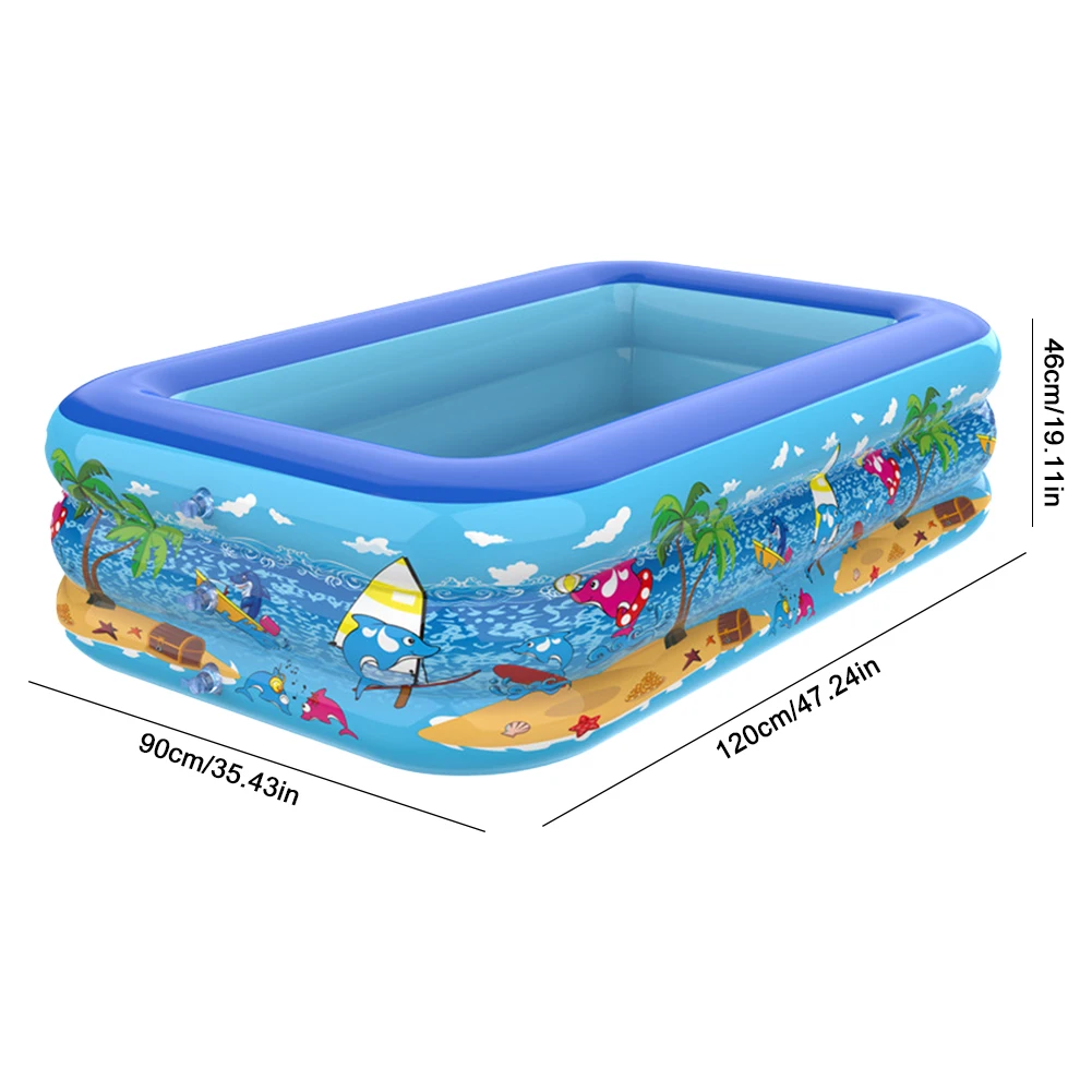 Li Xianchai Inflatable Swimming Pool Large Family Adult Inflatable ...