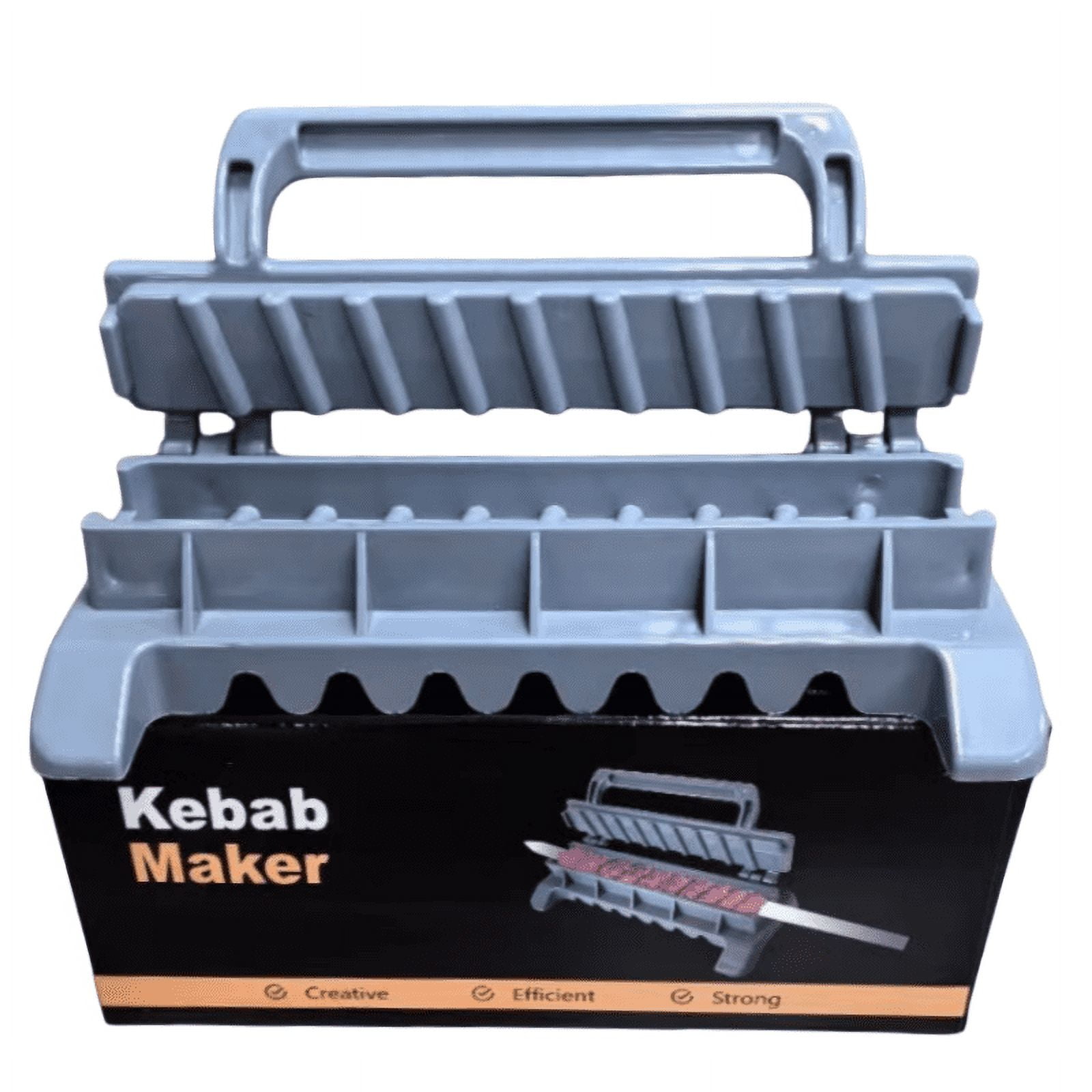 Li Xianchai Kebab Maker Mould Plastic Kabob Maker Press Barbecue Meat ...