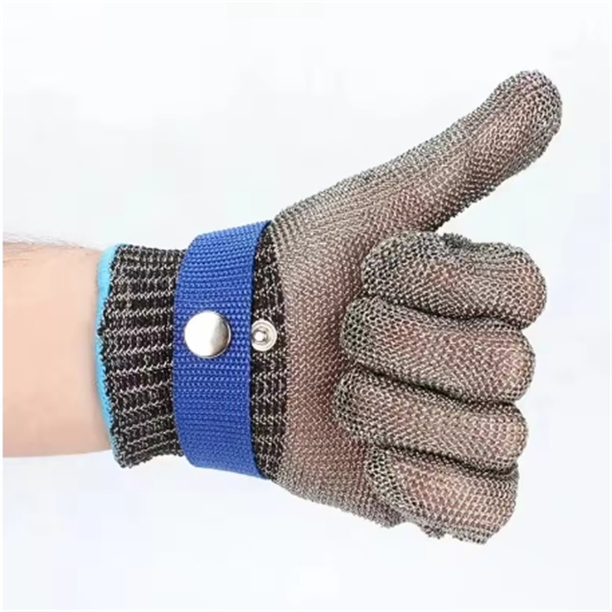 Li Xianchai Stainless Steel Gloves Anti-cut Safety Cut Resistant Hand Protective Metal Meat Mesh ...