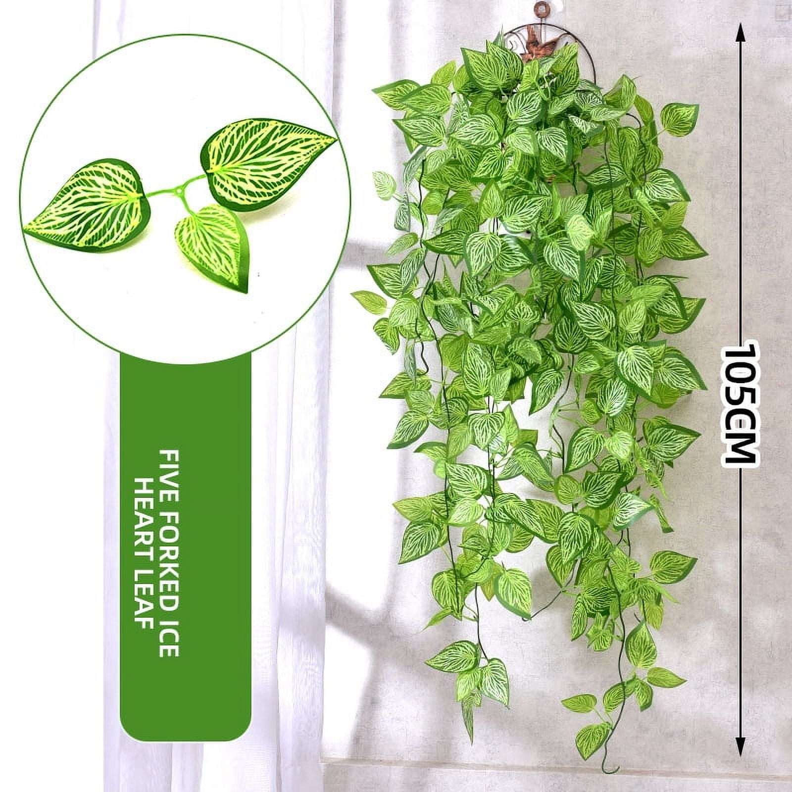 Li XianchaiArtificial Hanging Plant Fake Ivy Leaves Vine 105cm/41in ...