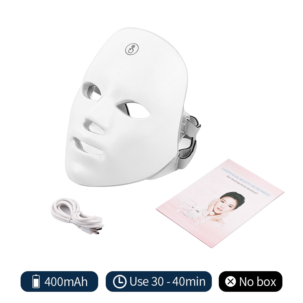 Li XianchaiRechargeable Facial LED Mask 7 Colors LED Photon Beauty Mask ...