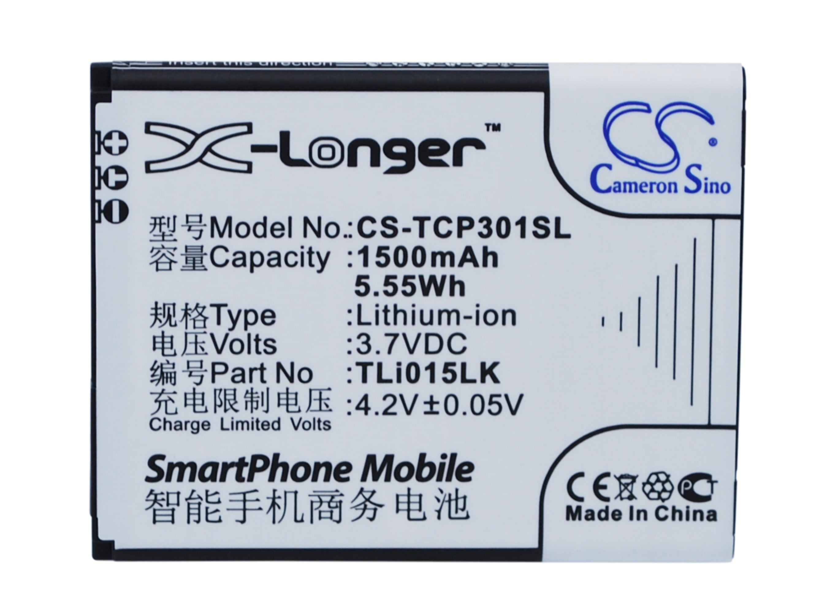 Li-ion Battery for TCL Devices - 1500mAh - Reliable Performance ...