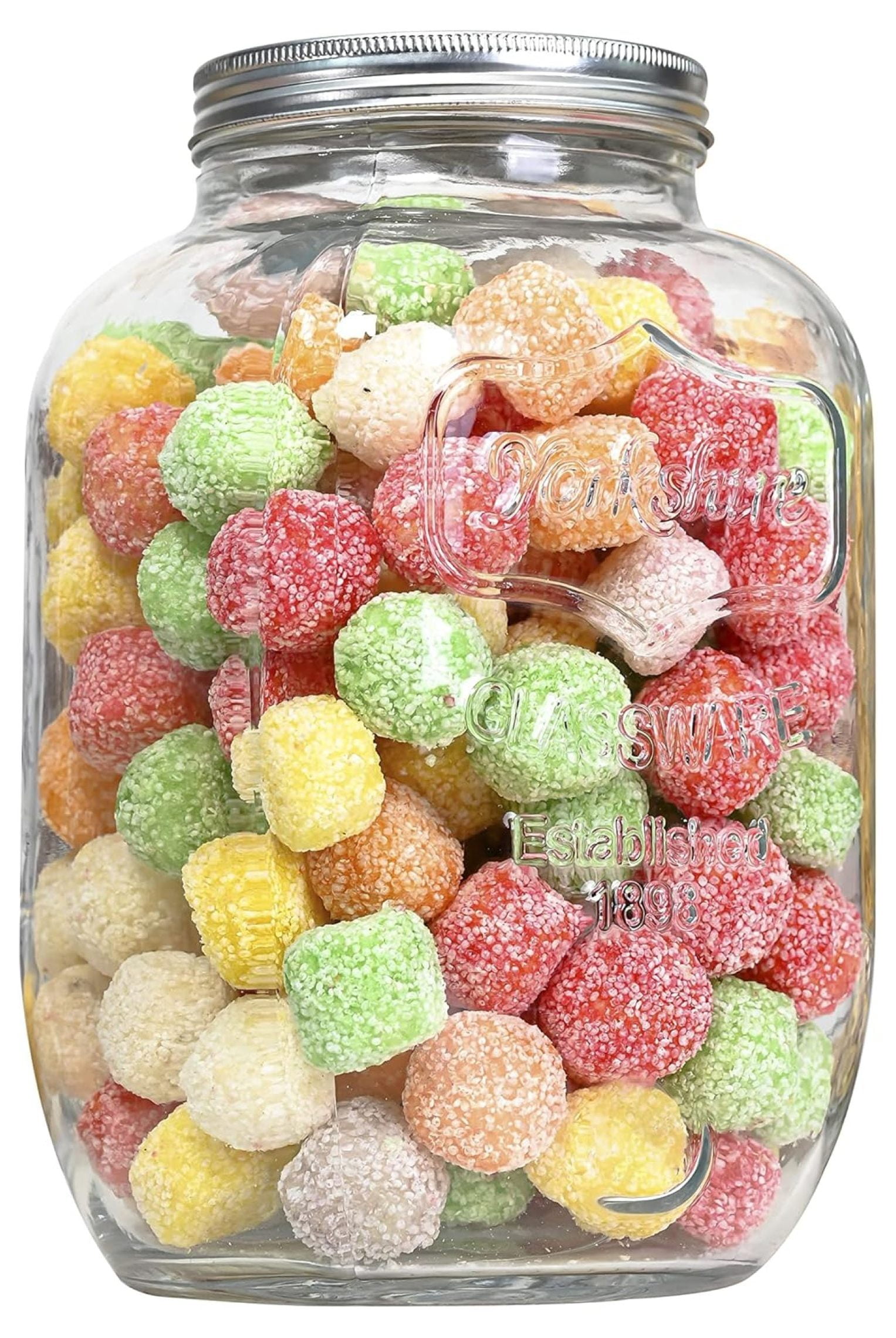 Li jia hao Large Capacity Mason Jar, 1 Gallon Wide Mouth Glass Cookie ...