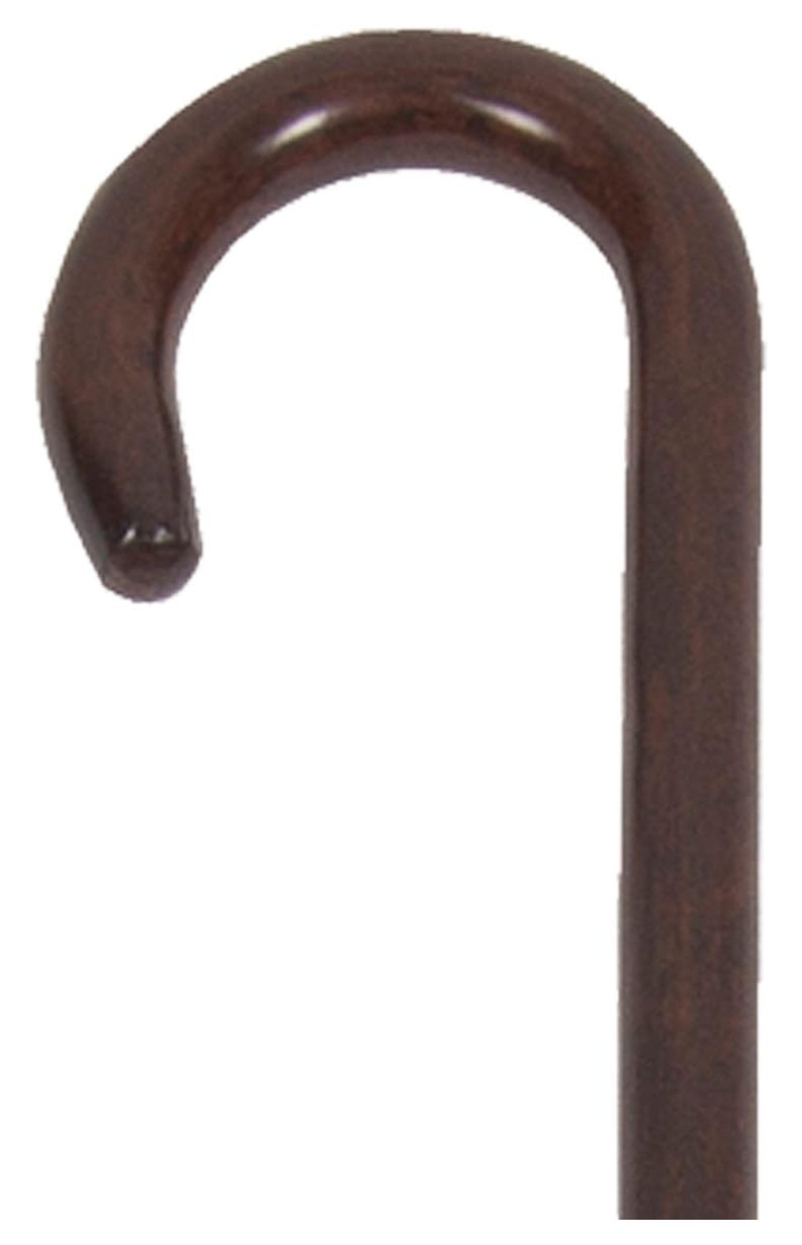 Li jia hao Wood Cane, Crook , Walking Aid, Walnut (Round Handle), Small ...