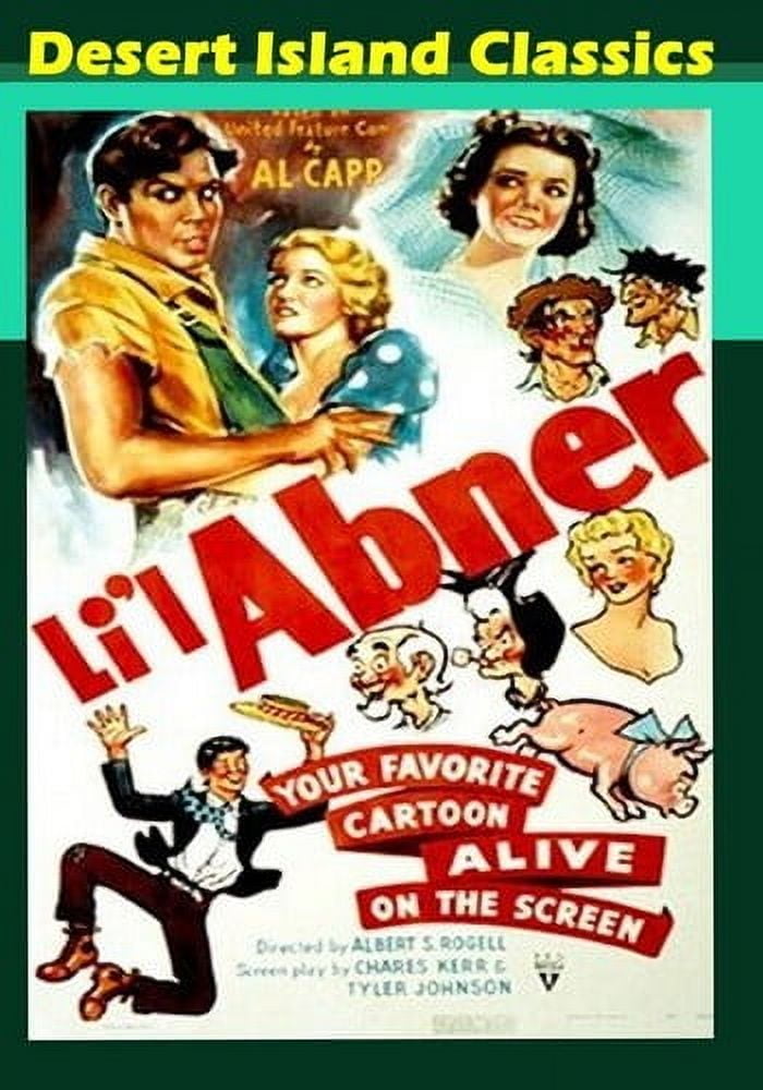Li'l Abner (DVD), Desert Island Films, Comedy - Walmart.com