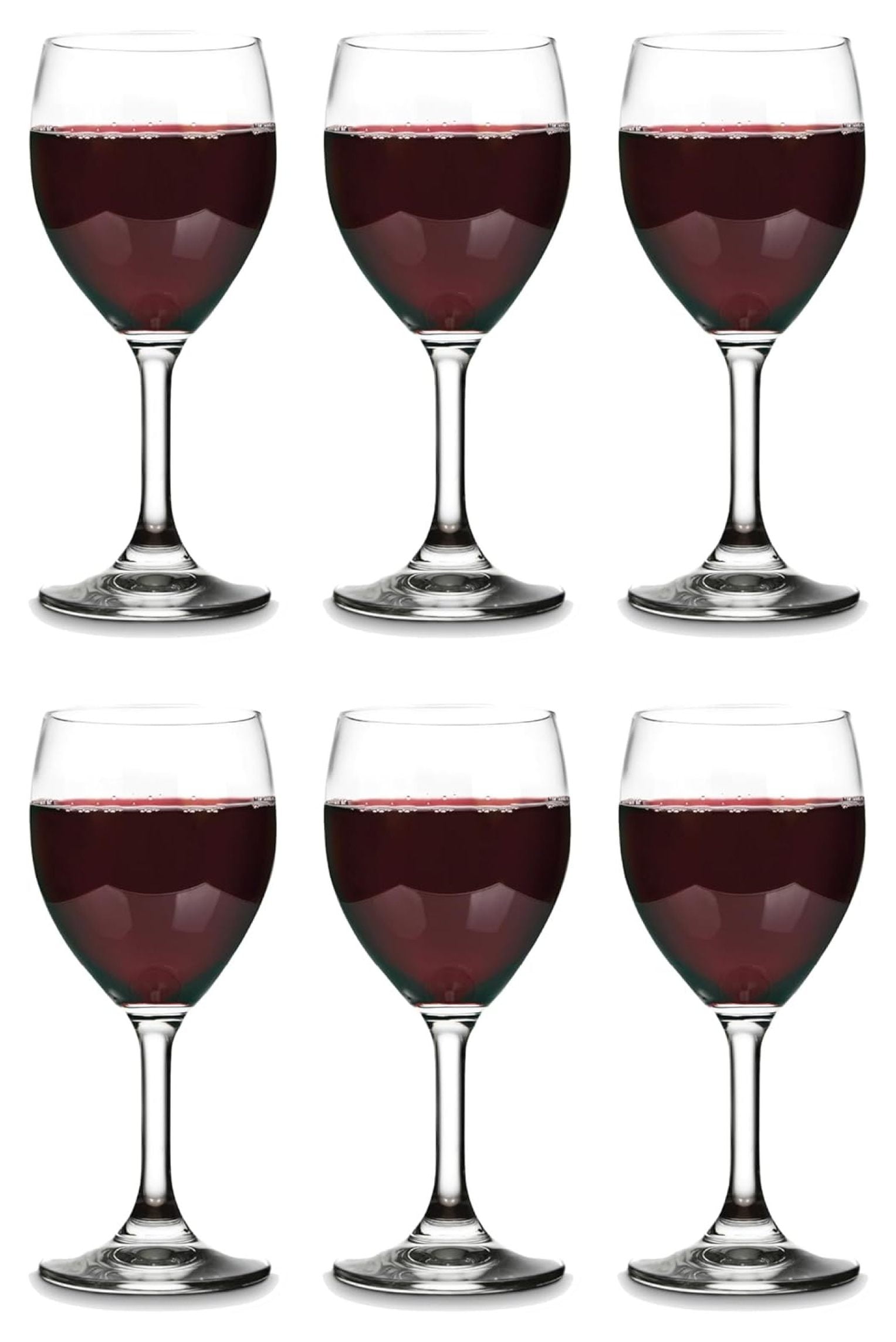 Li shun jin 11.5 Oz Glass Wine Glasses: Stemmed Wine Glasses for Red ...