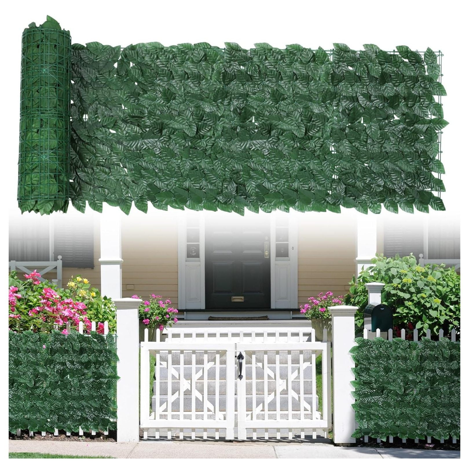 Li shun jin Artificial Privacy Fence Screen, 157.5 in *70.86 in(77 ...