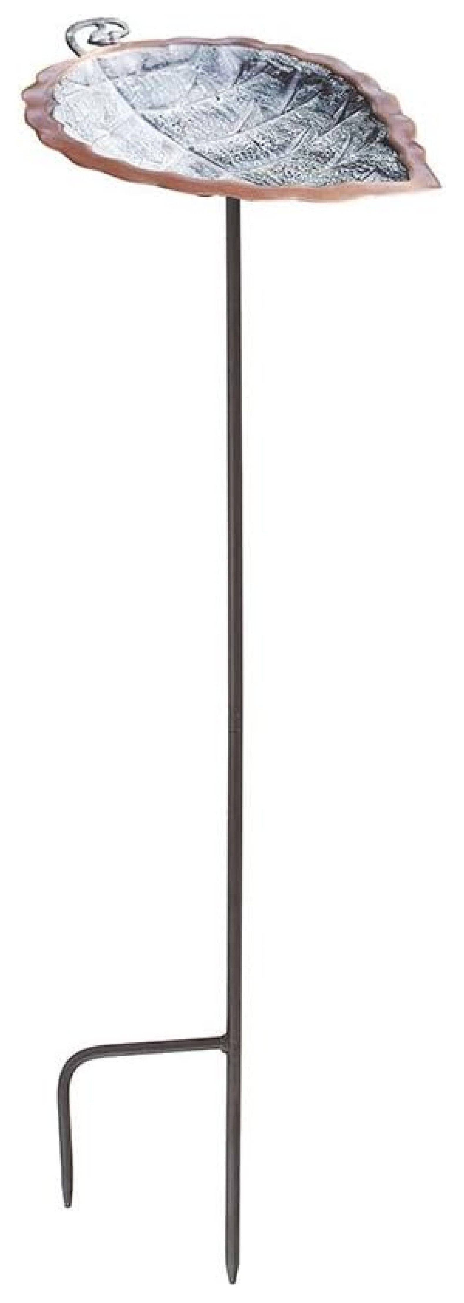 Li shun jin Aspen Leaf Birdbath with Stake - Walmart.com