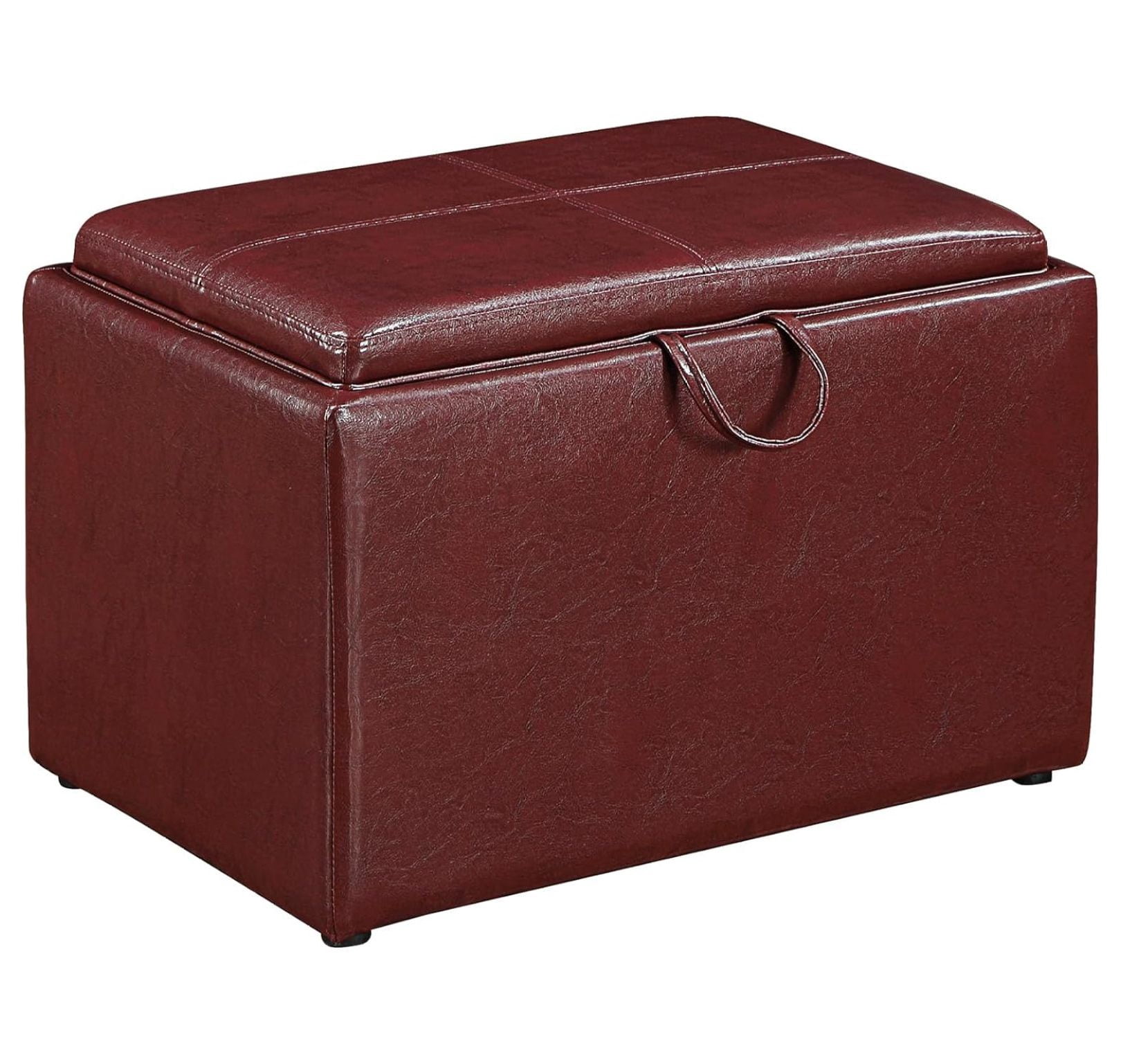 Li shun jin Designs4Comfort Accent Storage Ottoman 22.75" - Modern Foot ...