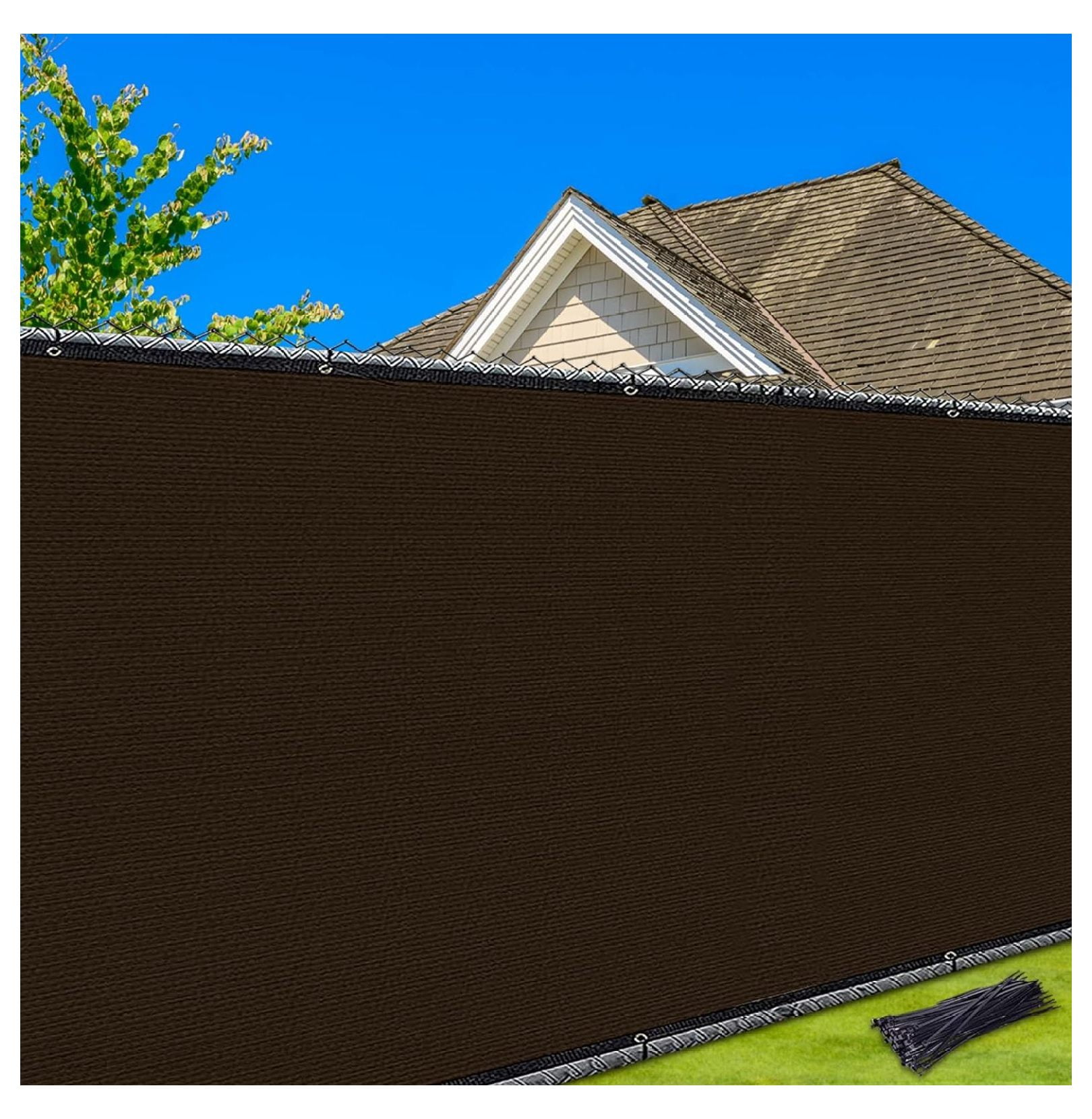 Li shun jin Privacy Fence – 6' x 12' Heavy Duty Privacy Screen with ...