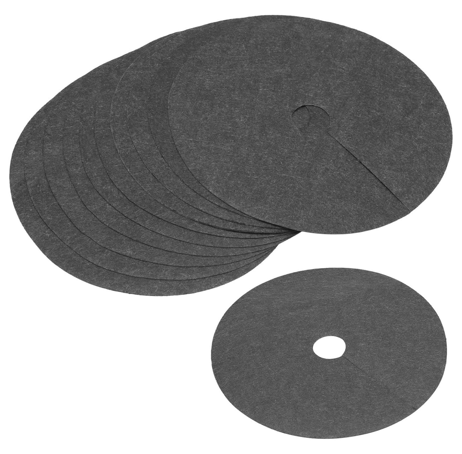 Li shun jin Tree Mulch Ring 12.6" Nonwoven Tree Protector Mat Plant ...
