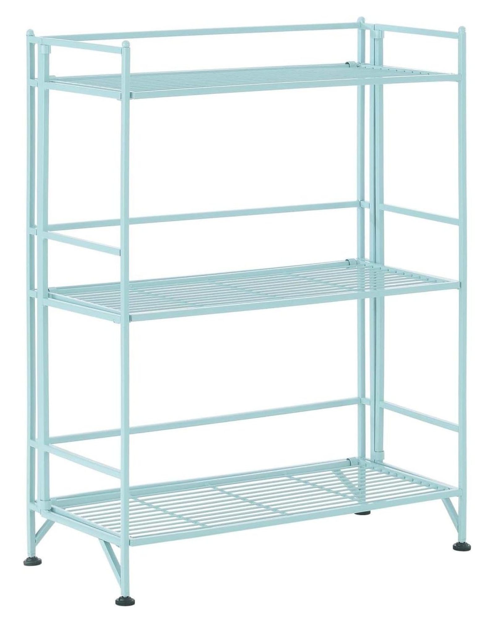 Li shun jin Xtra Storage Shelves-3-Tier Wide Folding Metal, Modern ...