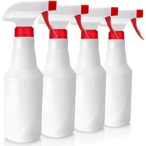 Vivaplex, 4, Large, 16 oz, Sturdy, Empty, Plastic Spray Bottles, with ...