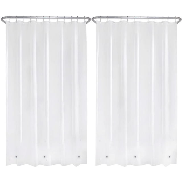 Liba Peva 8 Gauge Bathroom Shower Curtain Liner 72 W X 72 H 8g