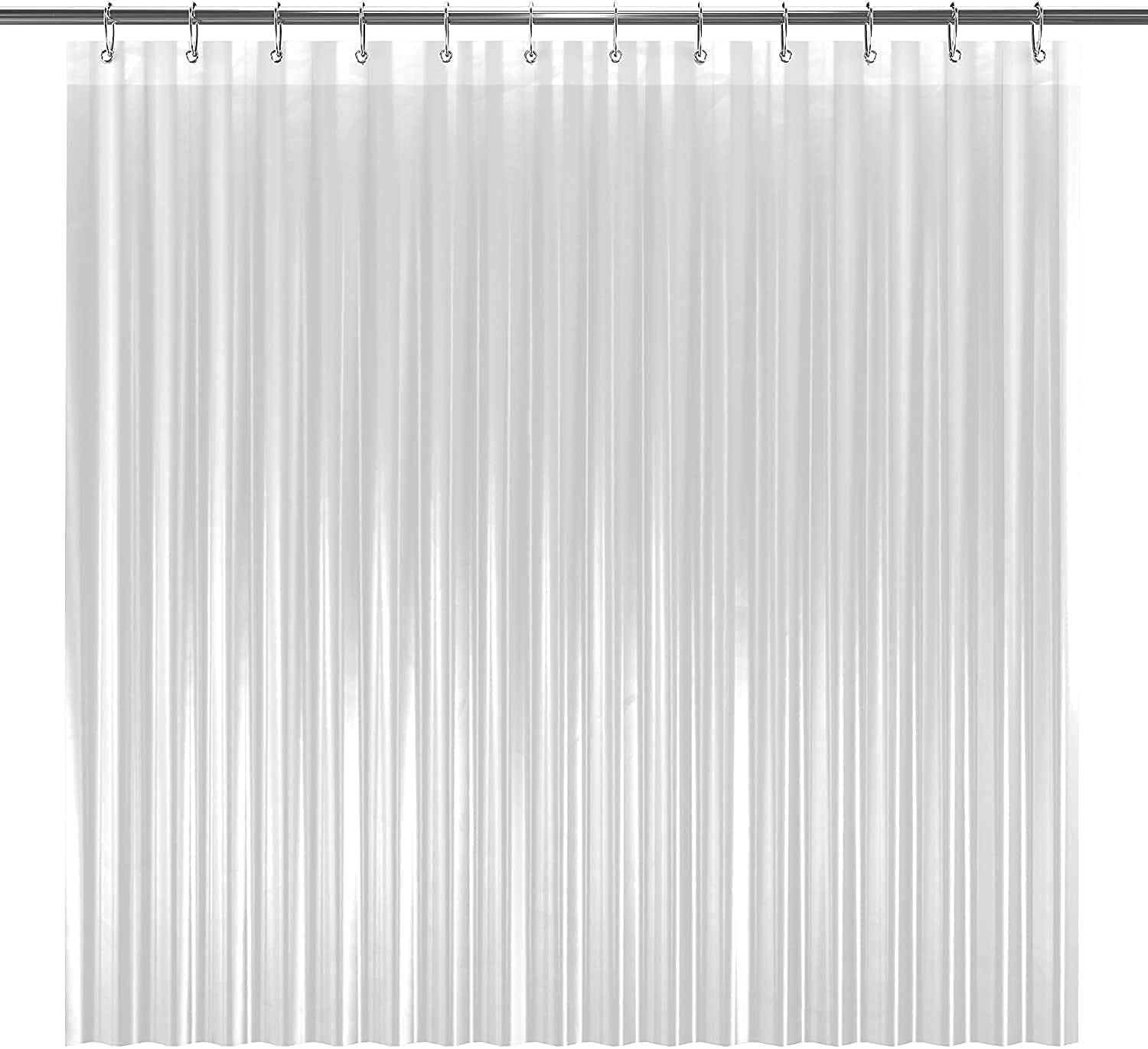 Liba PEVA Heavy Weight Bathroom Shower Curtain Liner, Heavyweight Non ...