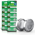 LiCB 20 Pack LR1130 AG10 1.5V Alkaline Button Cell Batteries Long ...