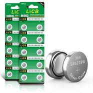 LR41 Button Cell Battery, 10 Pack, High Power, Long Shelf Life, Compact ...