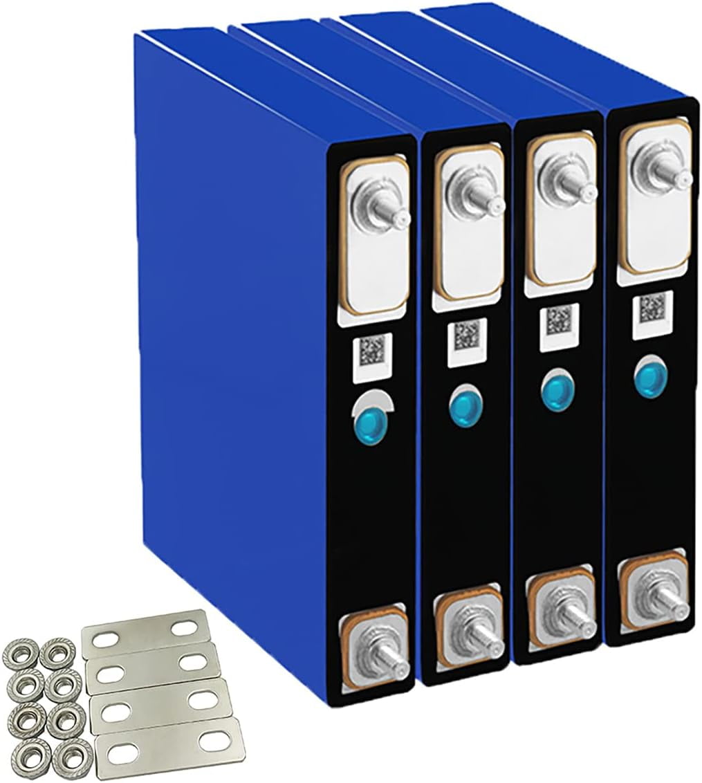 LiFePO4 Cell 50Ah 3.2V Battery 4pcs Grade A Deep Cycle Lithium Iron ...