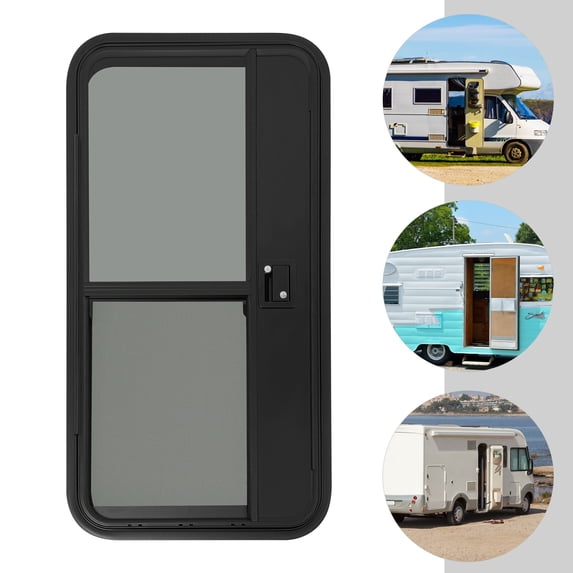 LiHUiee 23*44in RV Camper Teardrop Trailer Door, RV Camper Teardrop ...