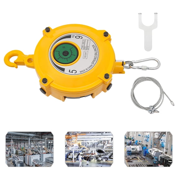LiHUiee 7.5*5.5*13.5in Round Retractable Spring Balancer Fixture Holder ...
