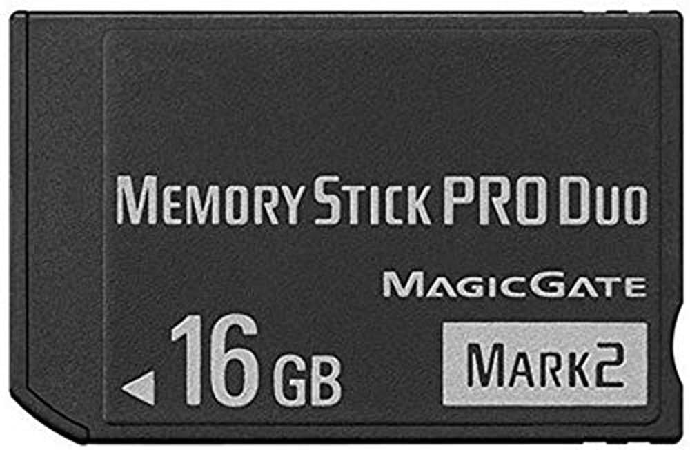 LiJingR Memory Stick PRO Duo Mark2 16GB, PSP Flash Memory Card, Compact ...